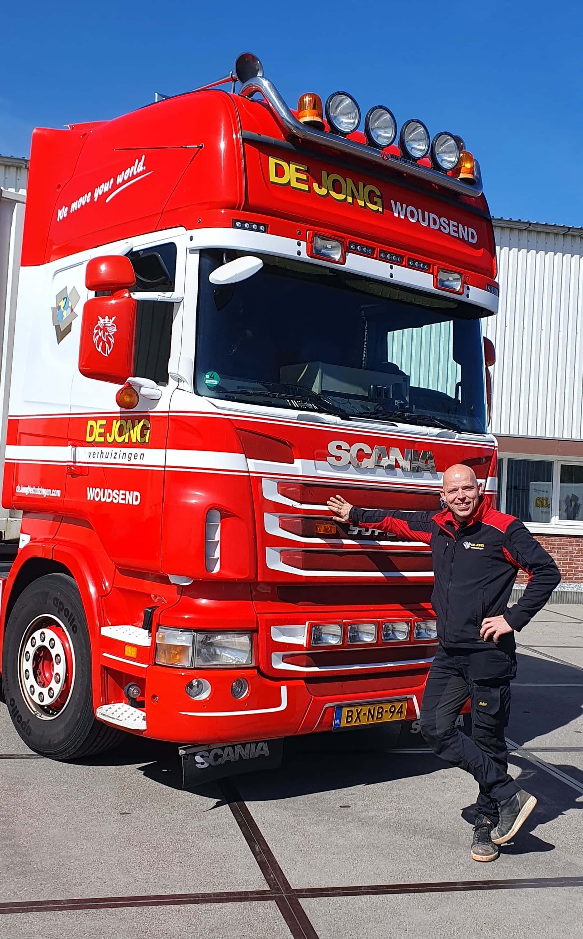 Bram Gunther joins De Jong Verhuizingen